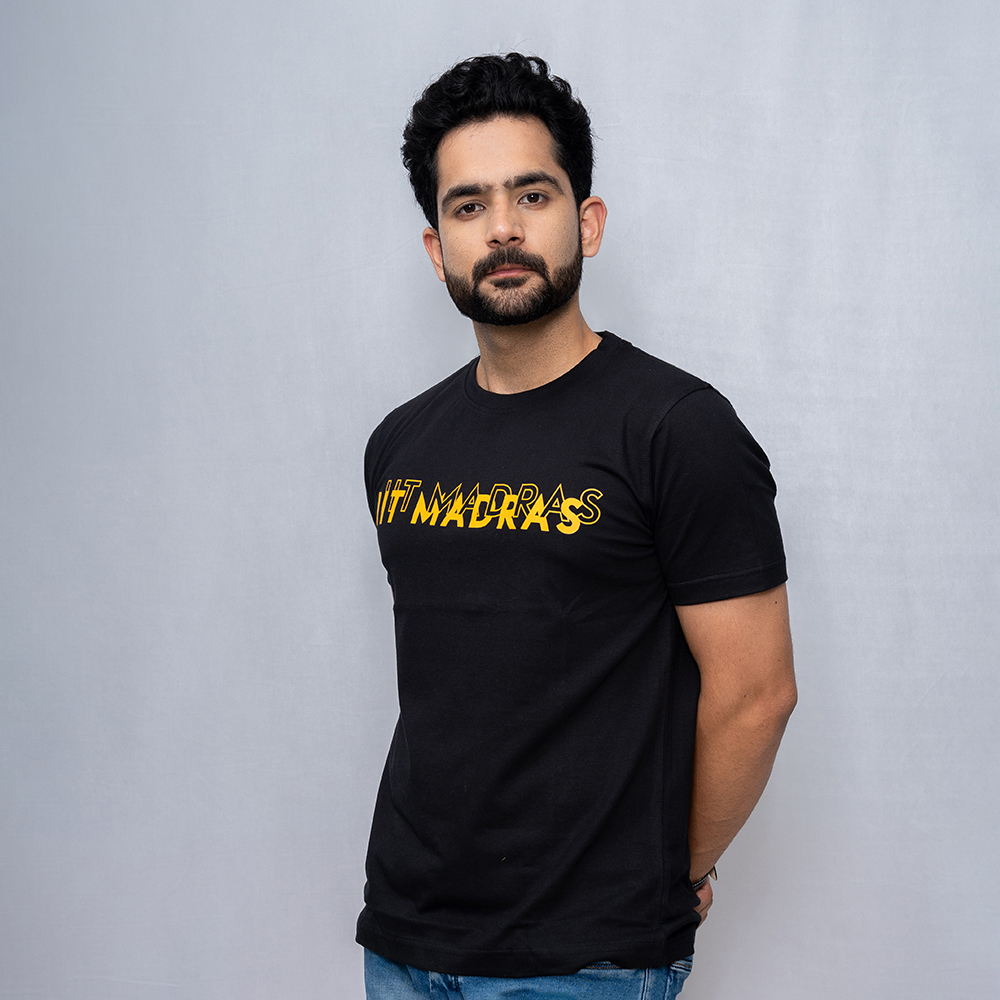 Round Neck Pure Black