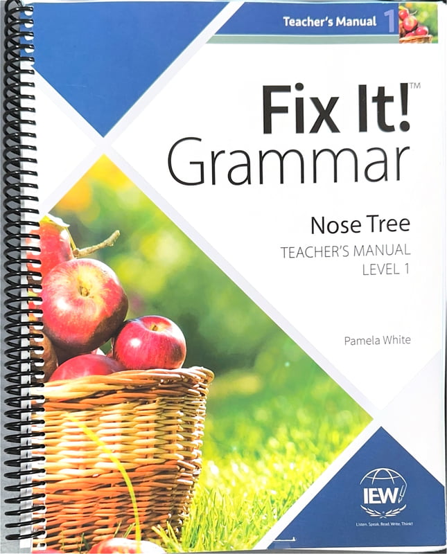 Fix It! Grammar Nose Tree Teacher's Manual Level 1