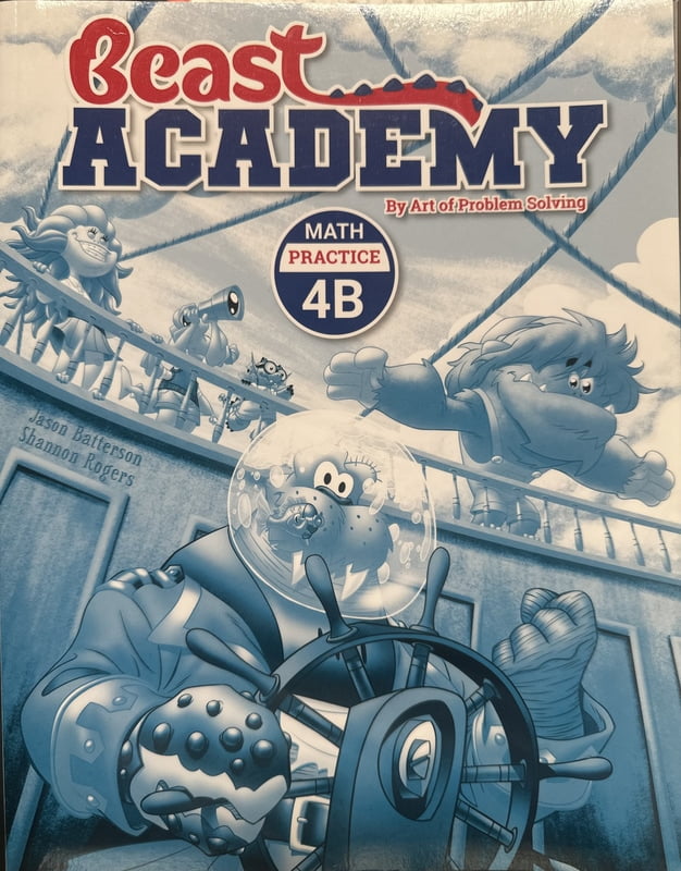 Beast Academy Math Practice 4B