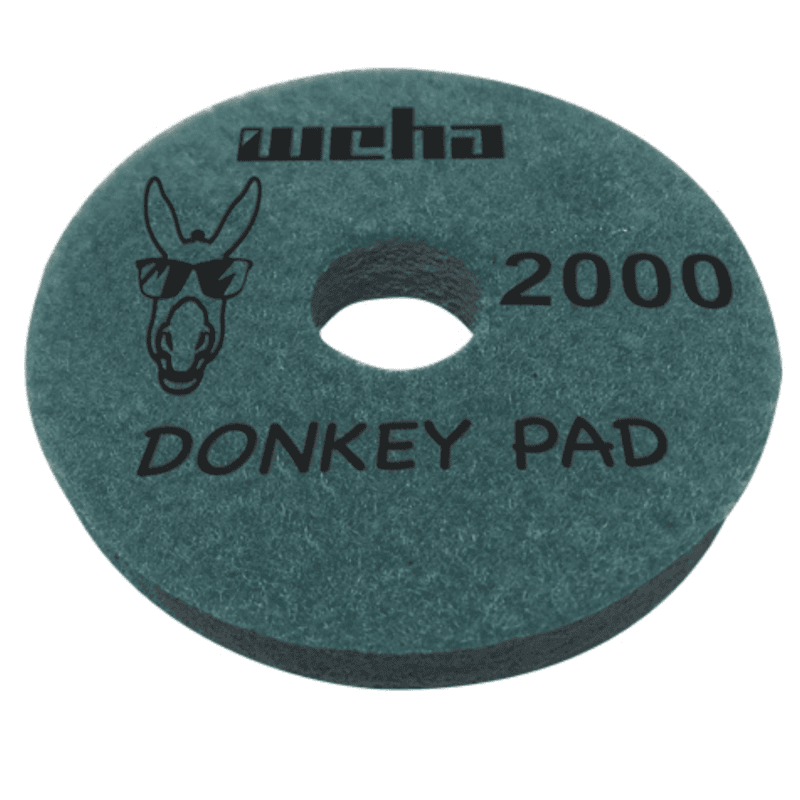 Donkey Surface Polishing Pad – 6", 2000 Grit | Fine Finishing Pad