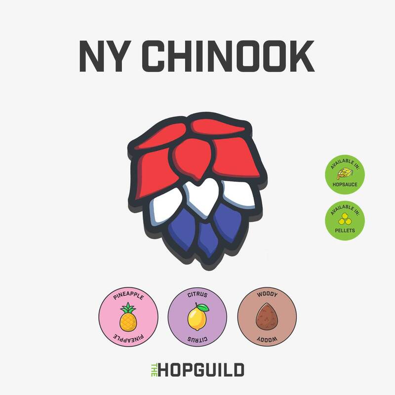 NY Chinook Hops – Bold Pine, Citrus & Spicy Herbal Flavor