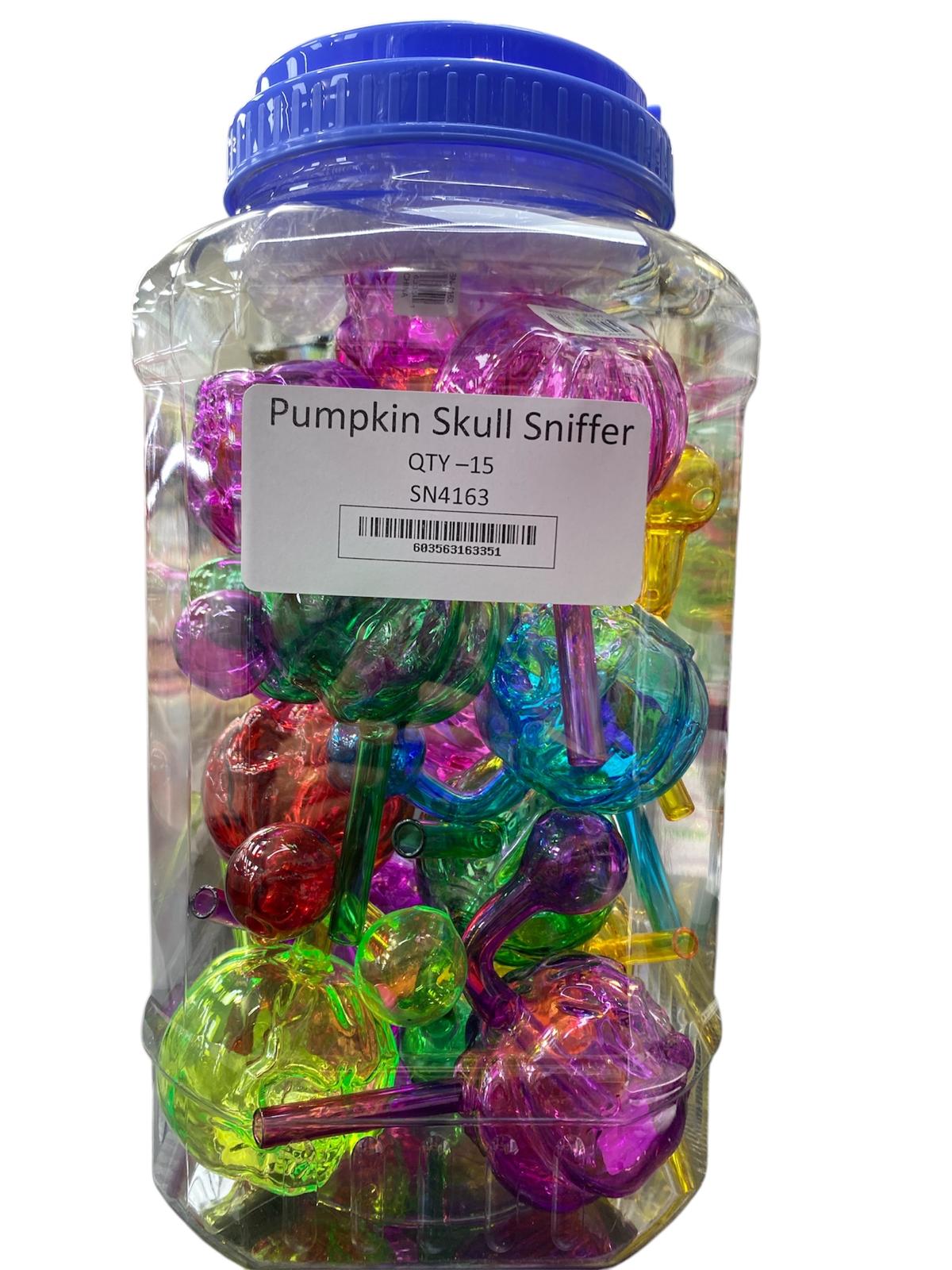 SN4163 PUMPKIN SKULL SNIFFER